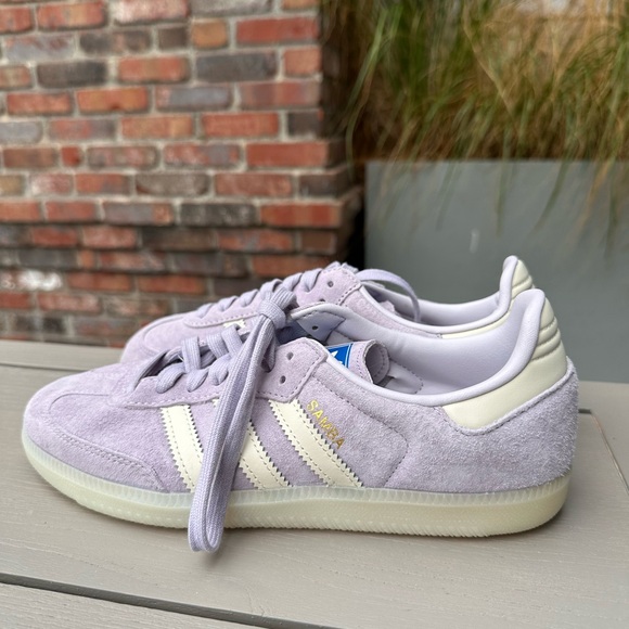 adidas | Shoes | Adidas Womens Sneakers Soft Lavender And Cream | Poshmark